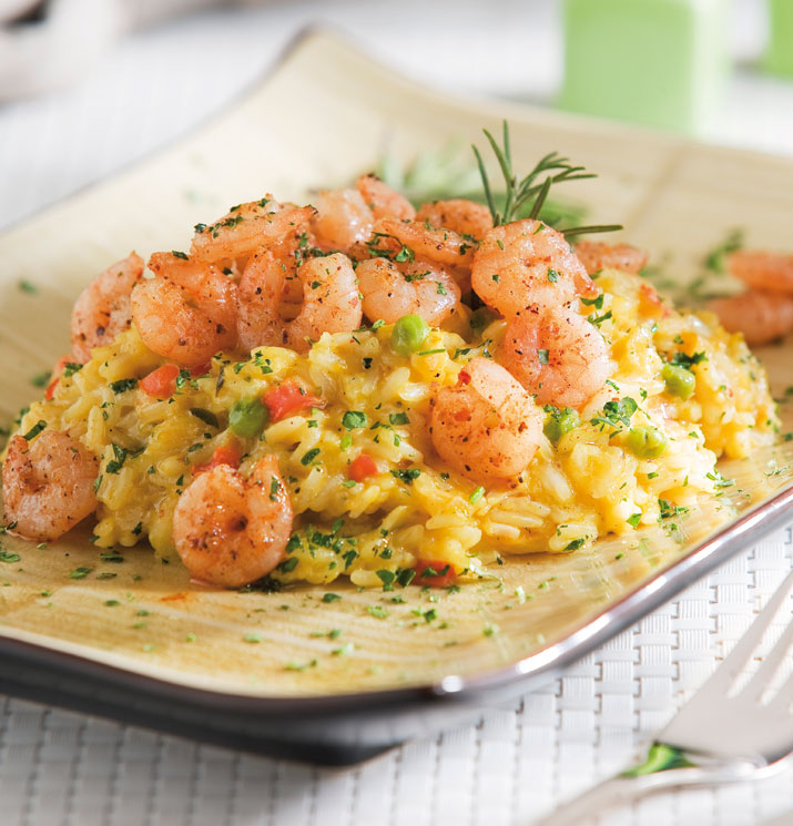 Receta de Risotto con Camarones, Recetas de Comida Peruana